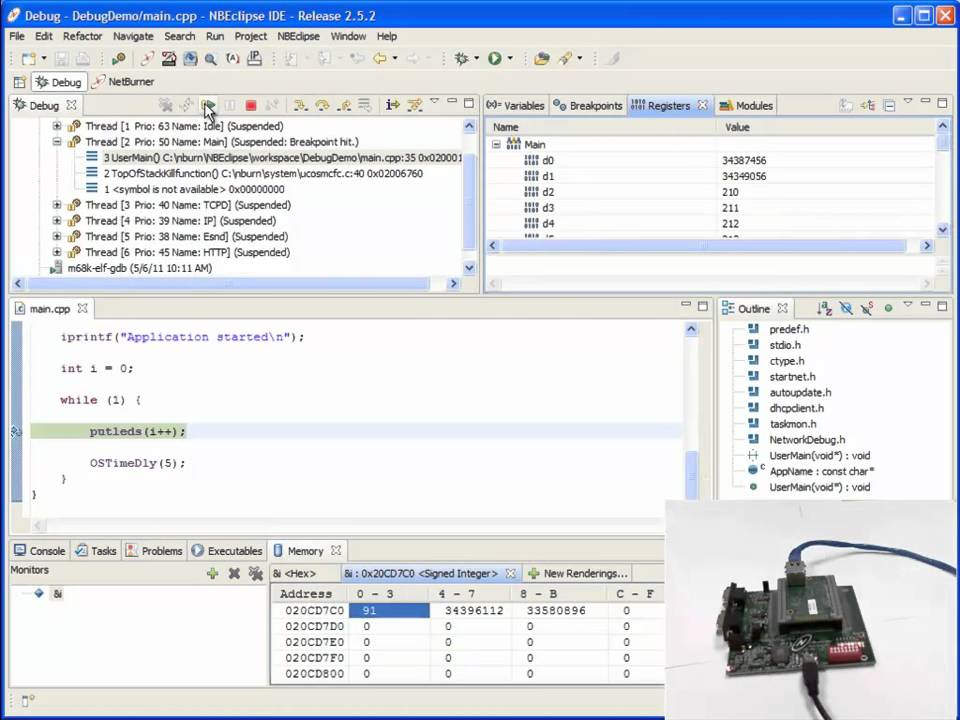 Debugging with the Eclipse Platform