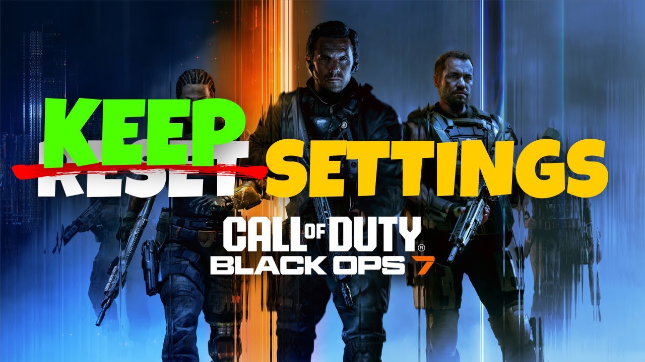 HOW TO PREVENT COD SETTINGS RESET (BO7 FIX)