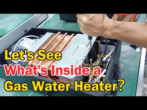 Gas Water Heater Internal Parts | How Does It Work? | Details of Each Component