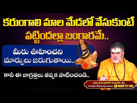 Divine Hindu Karungali Mala | Spiritual Protection and Significance