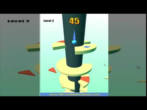 Helix Jump 2 Free Online Game | 99 Cool Math Games