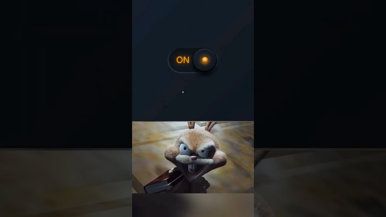 toggle button using HTML, CSS and JavaScript #frontend #css #html #viral #webdeveloper #programming