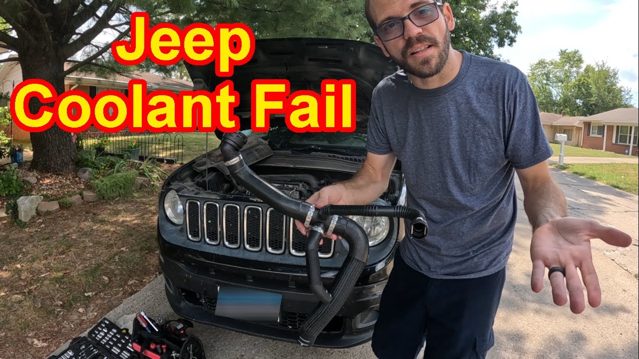 Jeep Renegade 2.4L Coolant Leak Fix – Lower Radiator Hose & Splitter Replacement (68440687AA)