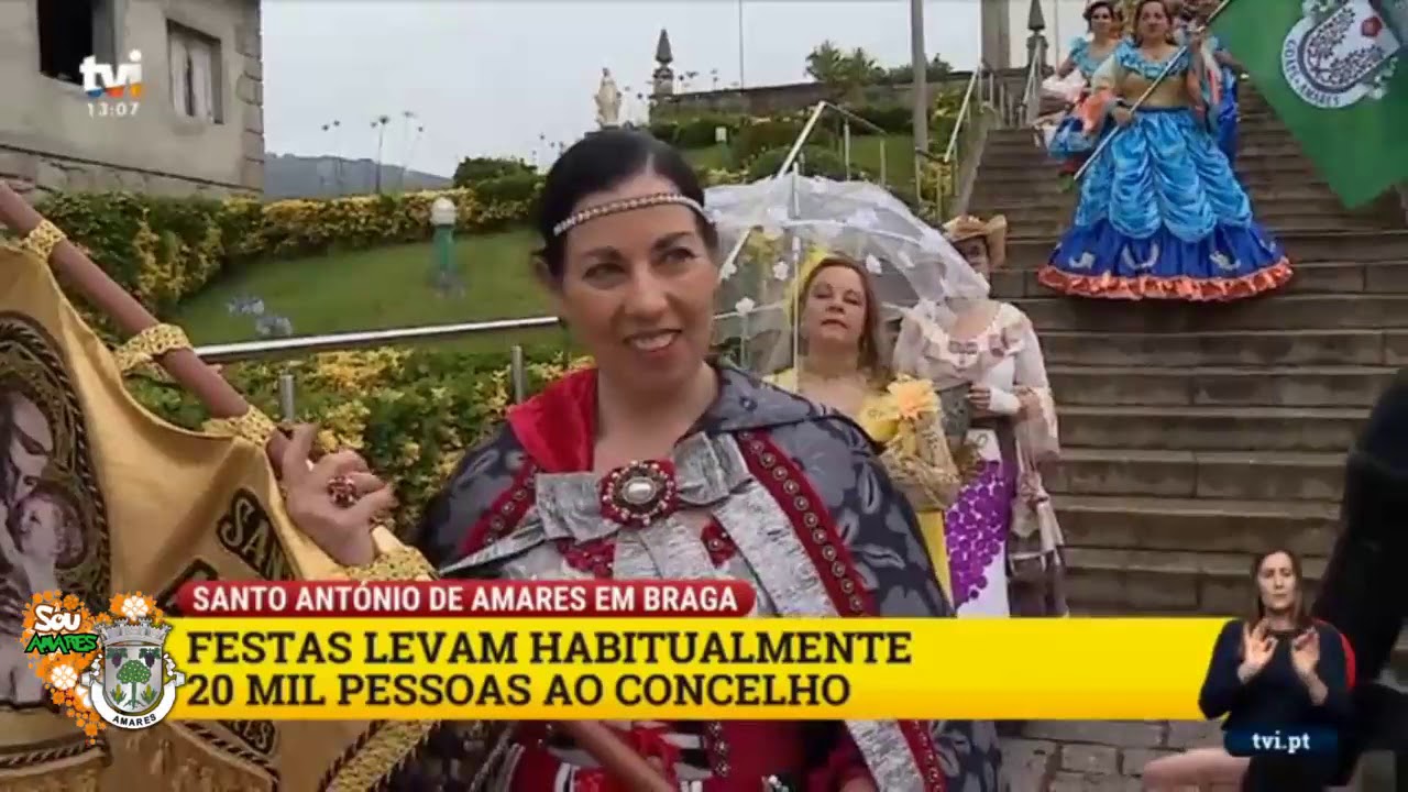 Reportagem TVI - Santo António e Marchas Populares - Amares