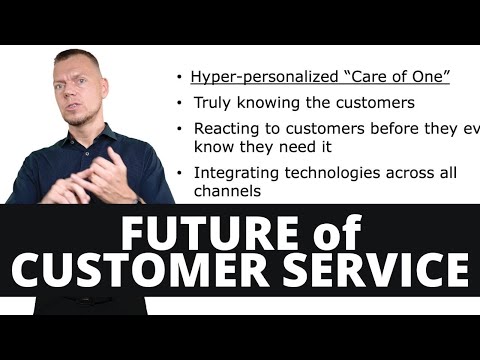 The future of customer service -  how to create an innovative customer service strategy - with tech