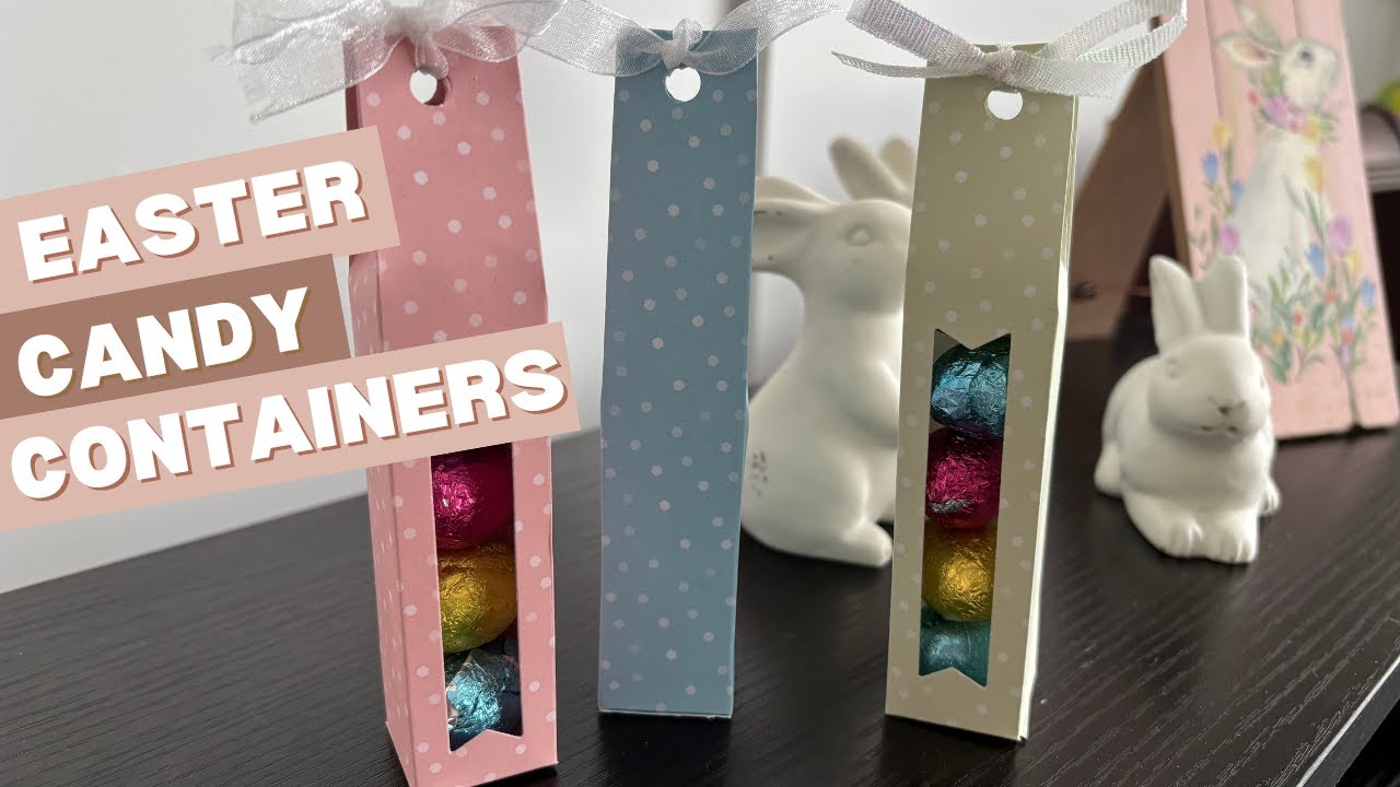 Make a Cute Easter Candy Box in Minutes! | Fits Mini Eggs & More