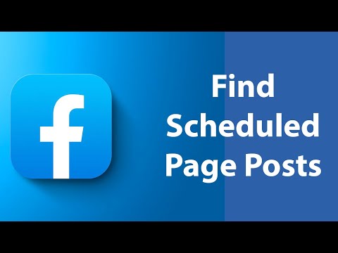 How To See Your Scheduled Posts On Facebook Page