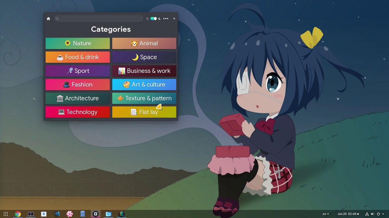 Fondo v1.2: Unsplash GTK client for elementary