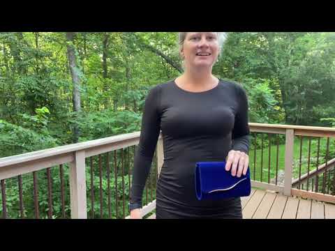 Clutch Purses for Women Evening Bag Clutch Formal Party Faux Suede Clutches Wedding Purses