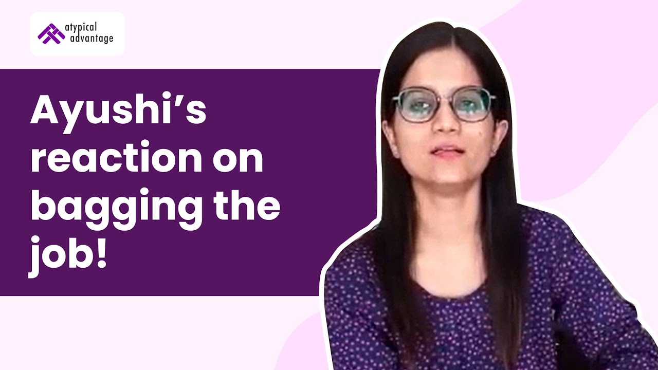 Aayushi Yadav's reaction on bagging the job! | Hiring Diaries