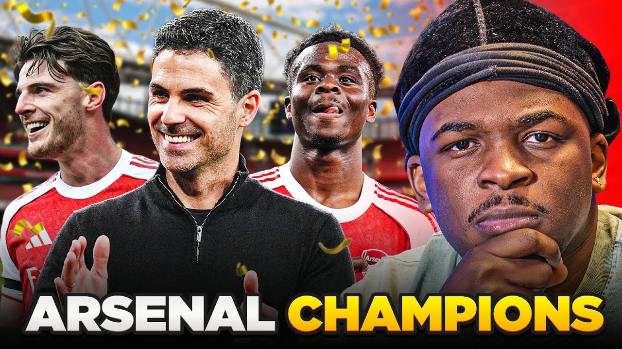 ARSENAL ARE THE CHAMPIONS OF ENGLAND.. THE DROUGHT IS OVER.