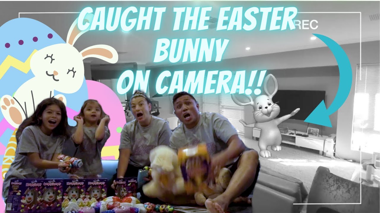 Caught Easter Bunny on camera!! - Lavers 2021 Easter Egg Hunt