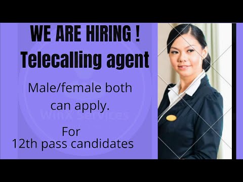 Hiring for Telecalling executive (last date to apply is 1/8/2022