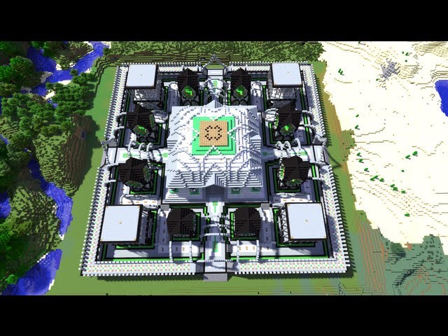 Server spawn Minecraft Map