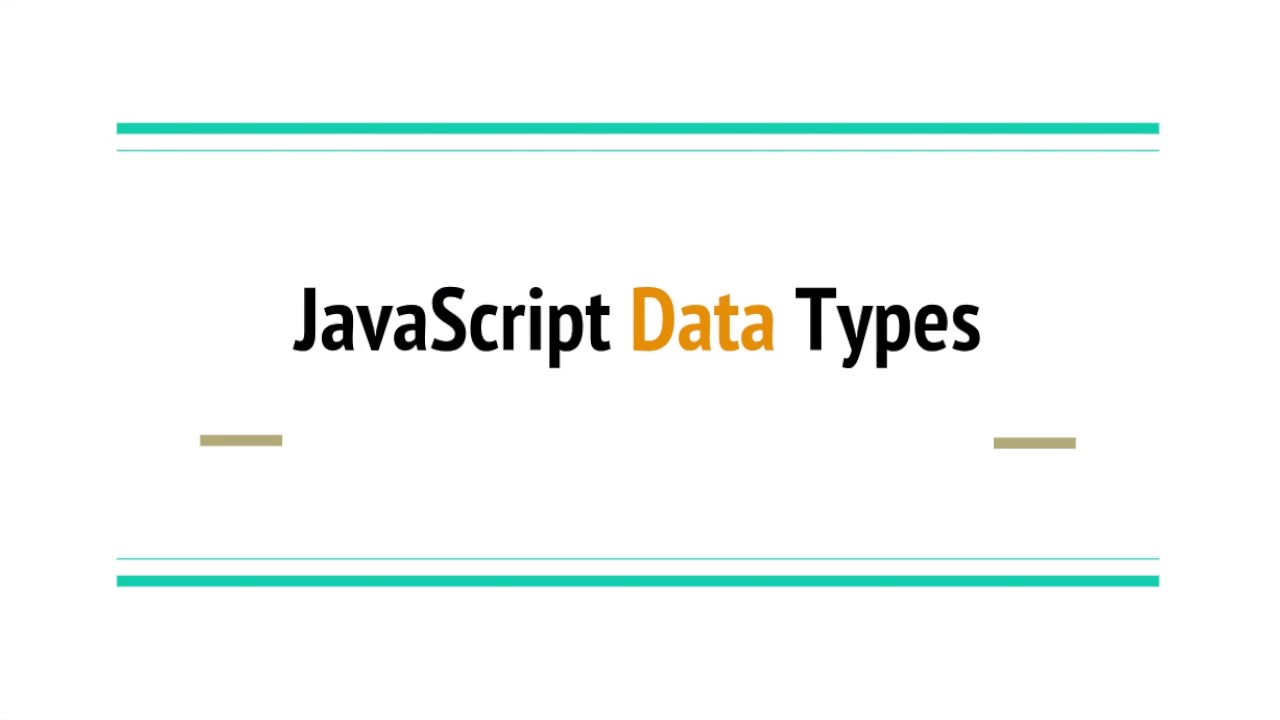 Data Types In Javascript - Node js  - in Malayalam
