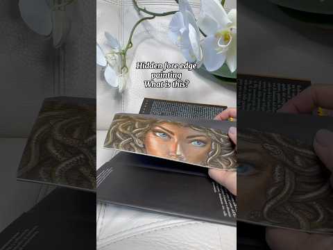 Fascinating art of hidden fore edge painting #bookart #booklover #bookworm #painter #arttechniques