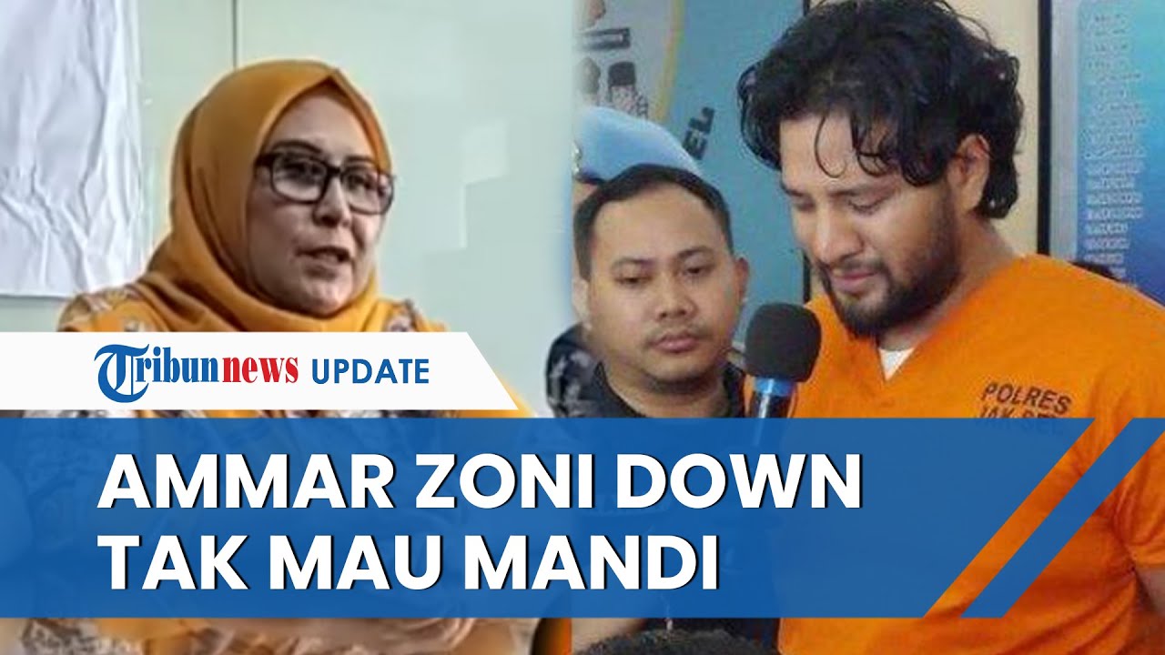 Ammar Zoni Stres hingga Tak Mau Mandi seusai 2 Kali Pakai Baju Oranye Gara-gara Konsumsi Narkoba ...