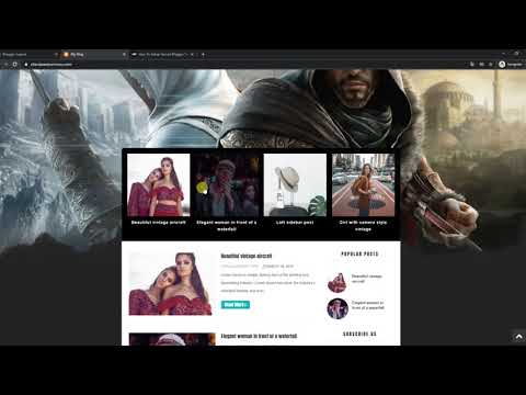How To Setup Games Blogger Template
