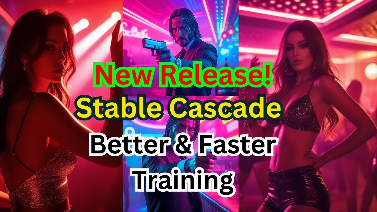 Stable Cascade released Within 24 Hours! A New Better And Faster Diffusion Model!