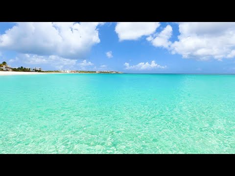 4K Mental Vacation: 2 Hours of Peaceful Crystal Clear Waters From The Caribbean