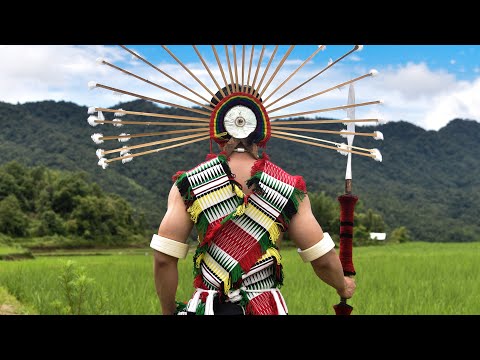 POUMAI NAGA WARRIOR(🏆Winner of Rubaru Mr. India 2022- Best National Costume ) Banner Lanamai James.