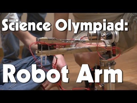Robot Arm | Science Olympiad | The Friday Zone | WTIU | PBS
