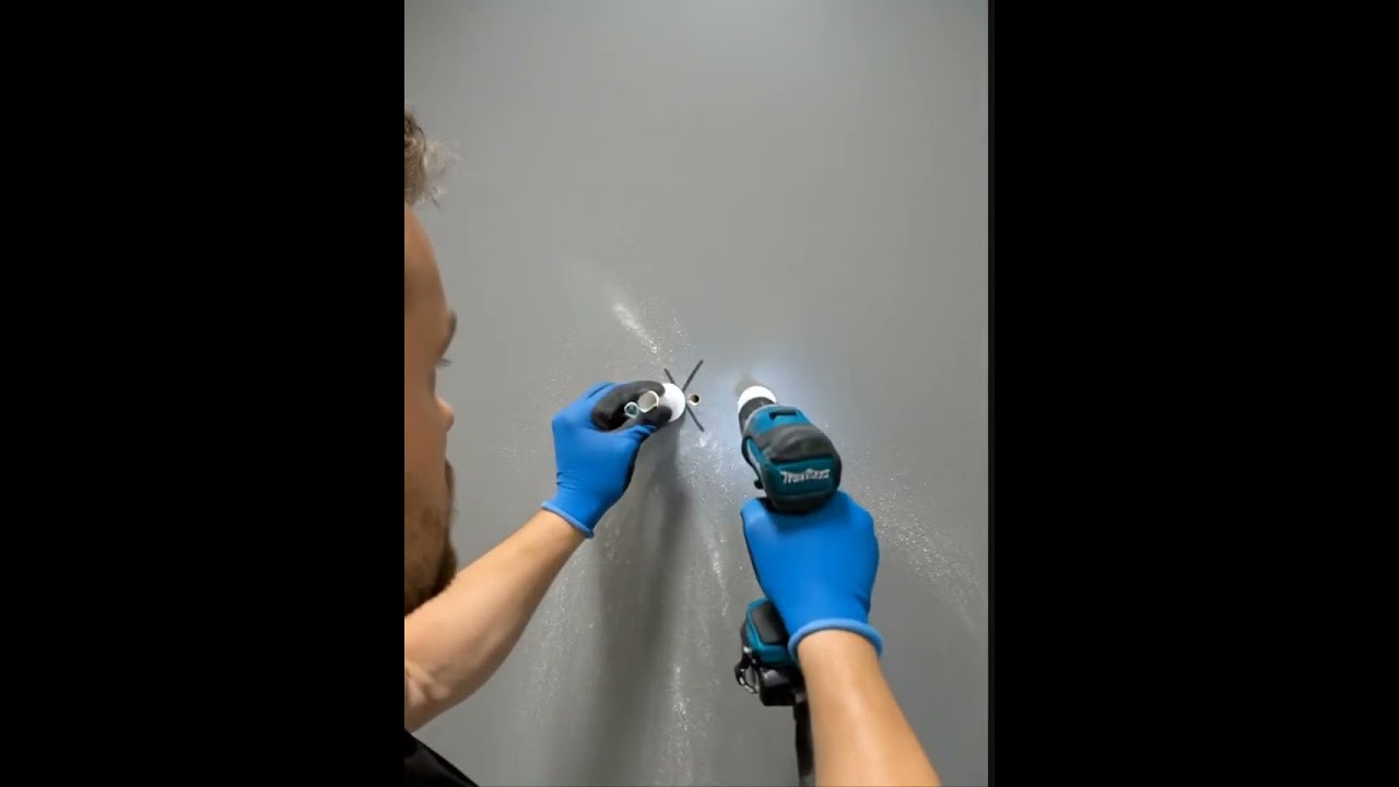 A First Person Insight into  Preparing a Surface for Picture Hanging Fixing System.