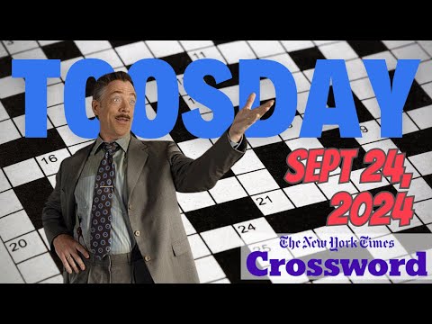 Tuesday: Stop The Presses - NYT crossword 9/24/2024
