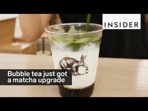 Bubble tea just got a matcha upgrade