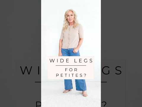 Petites Can’t Wear Wide Leg Trousers & Jeans: Fashion FACT or FICTION?