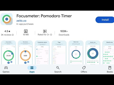 How To Install Focusmeter Pomodoro Timer App's | How To Download Focusmeter Pomodoro Timer App's