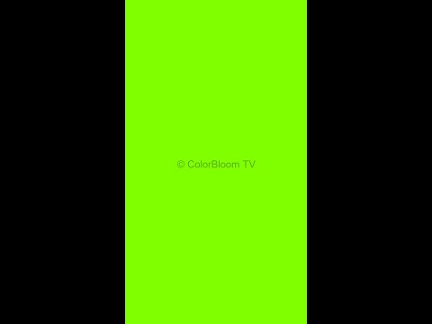 Chartreuse Color Short #ColorBloomTV #ASMR #7fff00 #love #fyp