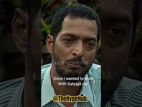 Nana patekar say about Satyajit ray ❤ #shorts #youtubeshorts
