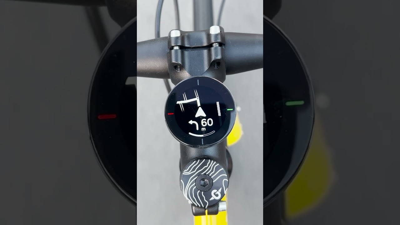 Find me a simpler and better looking cycling navigation device, ill wait...
