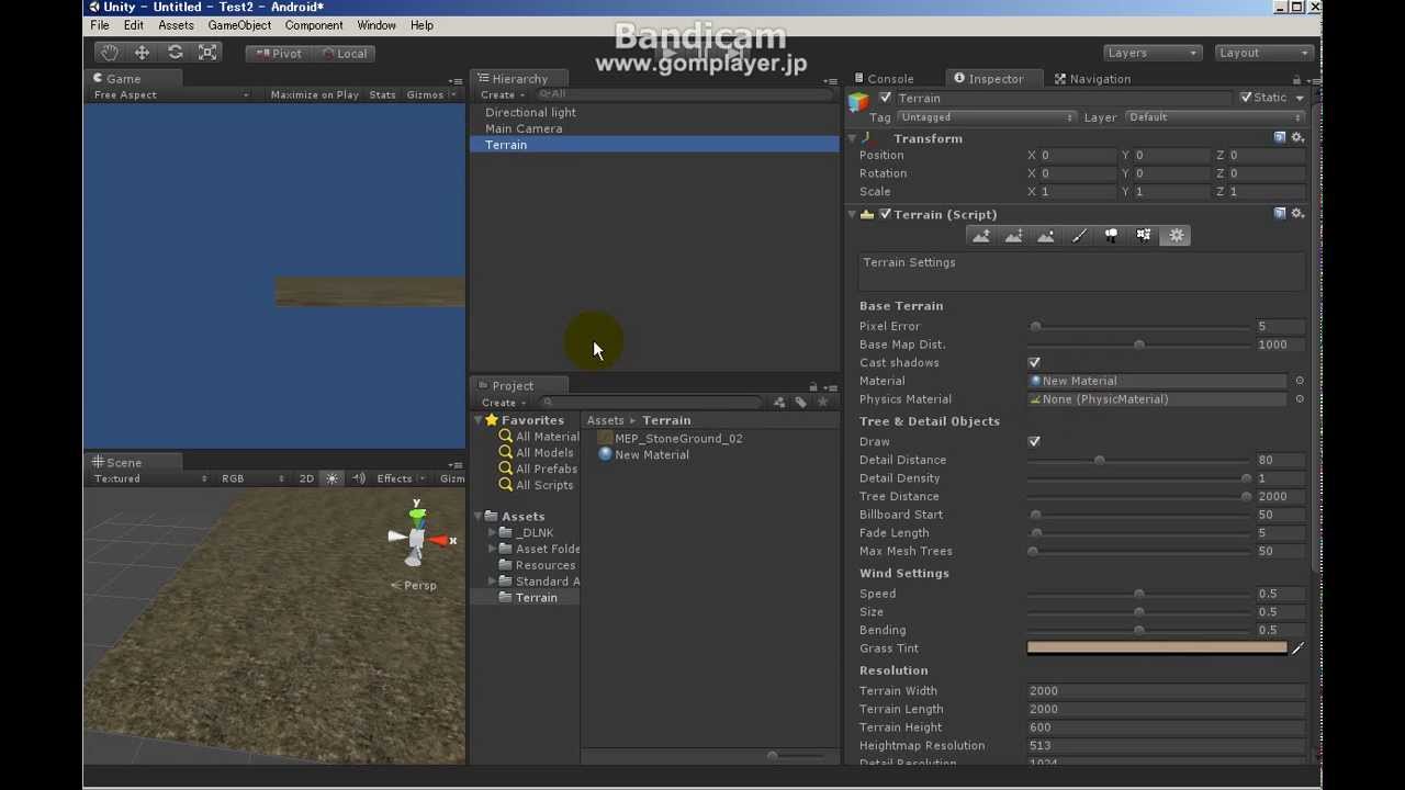 Unity AssetBundle's Terrain texture resolution problem.