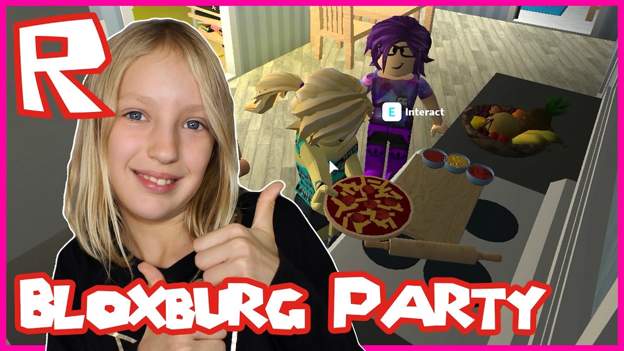 Party At Ronald's House in Bloxburg / Roblox