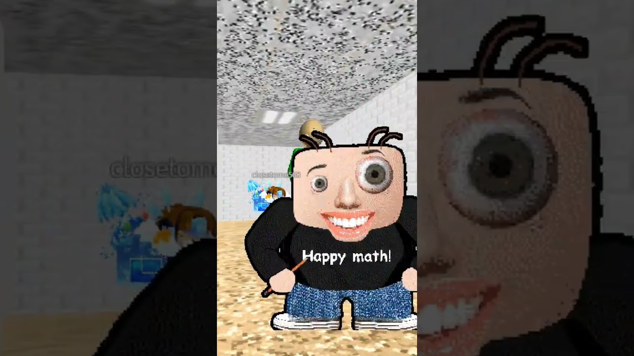 Baldi Checks Mathew's Homework [Correct Answers] #shorts