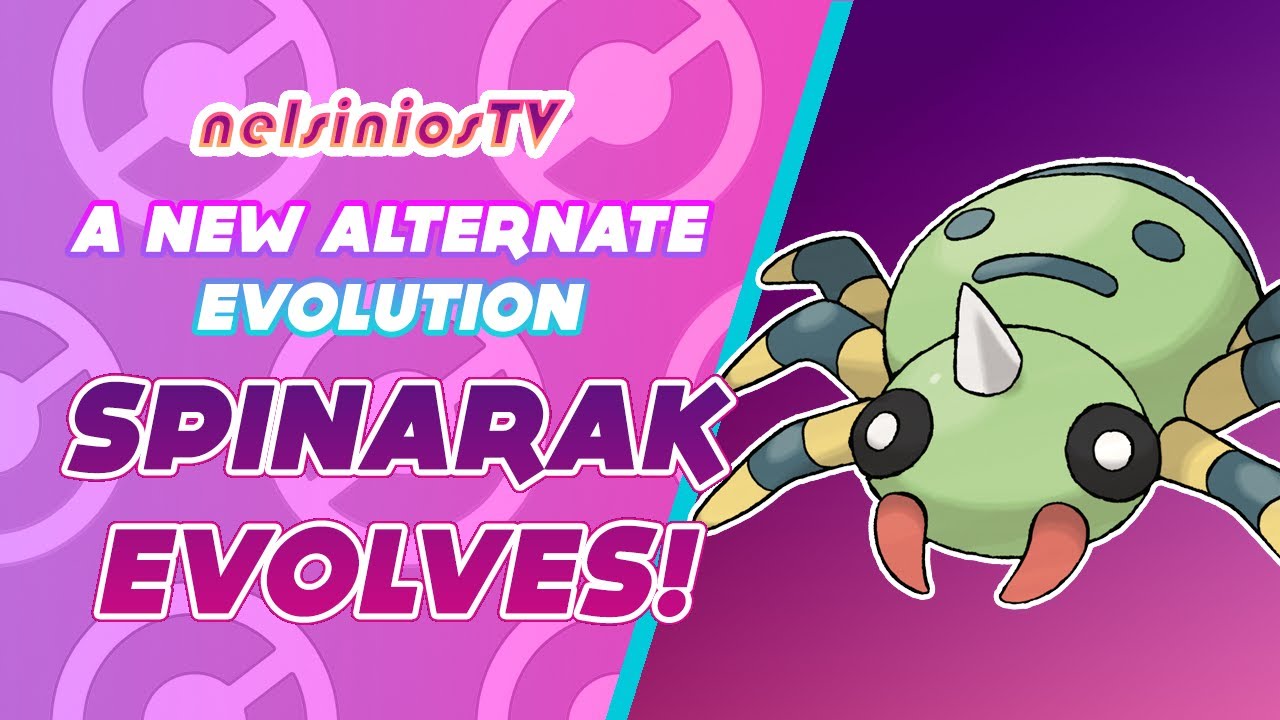 A new alternate evolution for Spinarakr! #pokemon #fakemon #fakedex