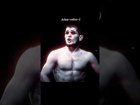 “If Khabib had black eyes… you’d still be the one bleeding. 🩸🦅” #mma #ufc2025 #ufc