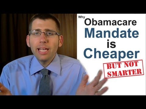 Why Obamacare's Individual Mandate is Cheaper Than Health Insurance (But Not Smarter)