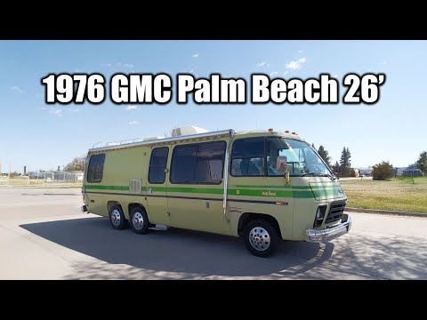 1976 GMC Palm Beach 26' Motorhome Owner Tour - FOR SALE in La Grange, Wyoming