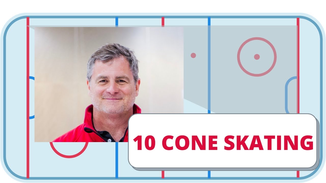 10 Cone Skating Drill