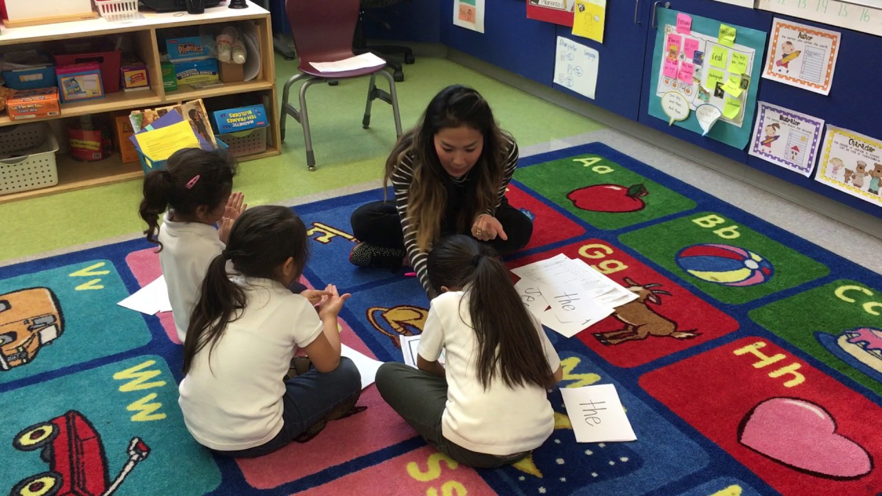 Kindergarten and TK Small Group Interactive Writing Lesson