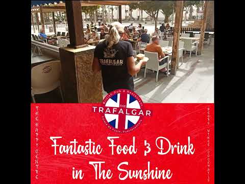 The Trafalgar Bar and Restaurant in Caleta de Fuste, Fuerteventura