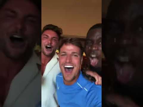 Luca and davide instagram live straight after love island #loveisland #jacquesoneill