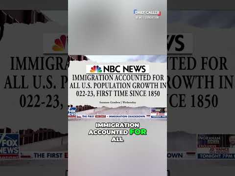 In 2022-2023, immigration drove ALL U.S. population growth--the first time since 1850.