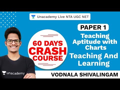 60 Days Paper I Crash Course | Teaching and learning | Unacademy Live NTA UGC NET