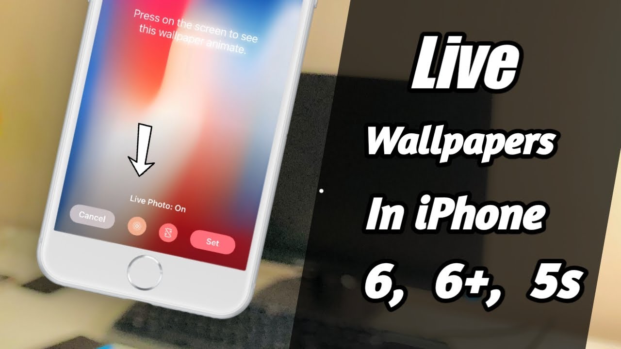 How to Set Live Wallpaper in iPhone 6, 6+, 5s