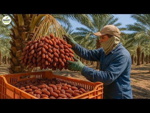 How Medjool Dates Are Harvested and Processed in Bulk