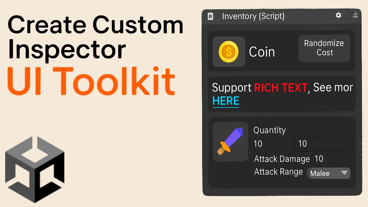 Unity Custom Inspector with UI Toolkit: Full Tutorial (2025)